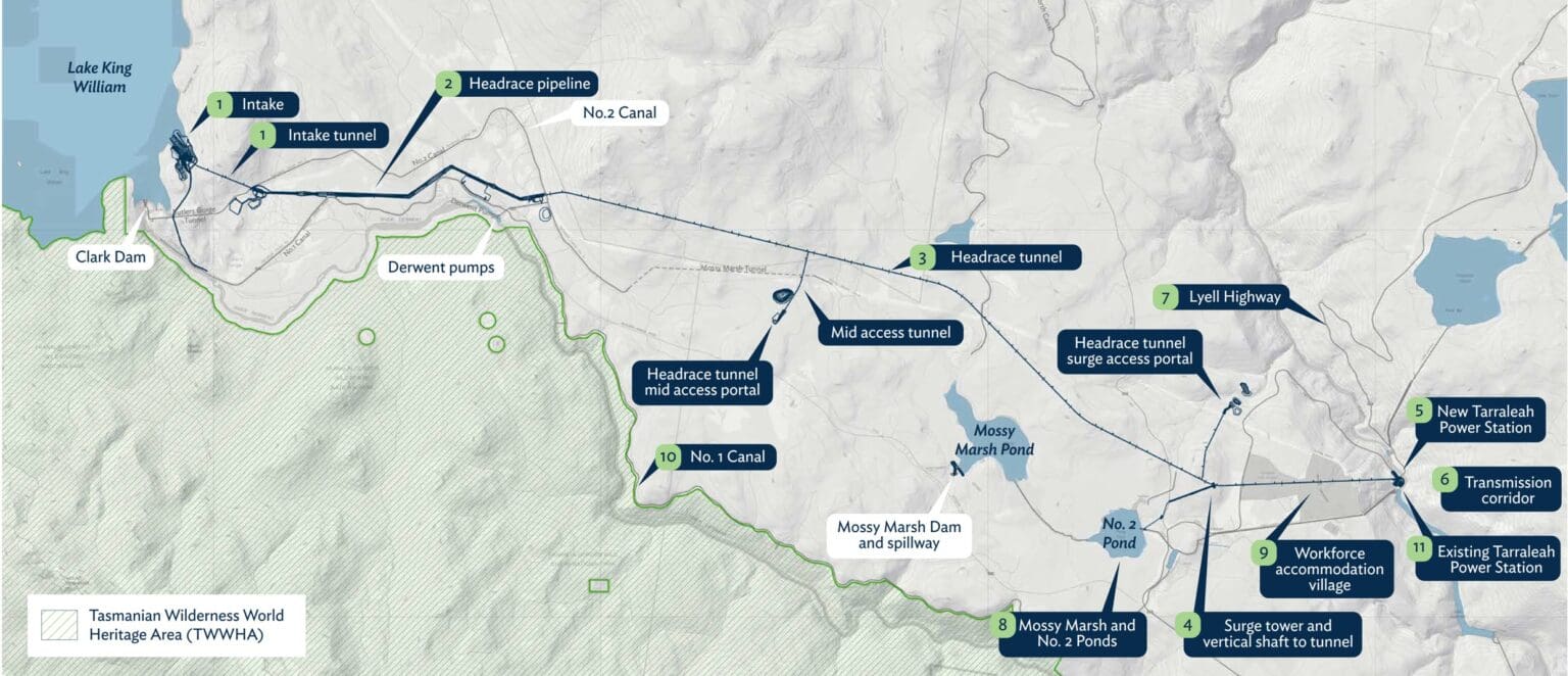 Hydro Tasmania - Tarraleah Redevelopment Project