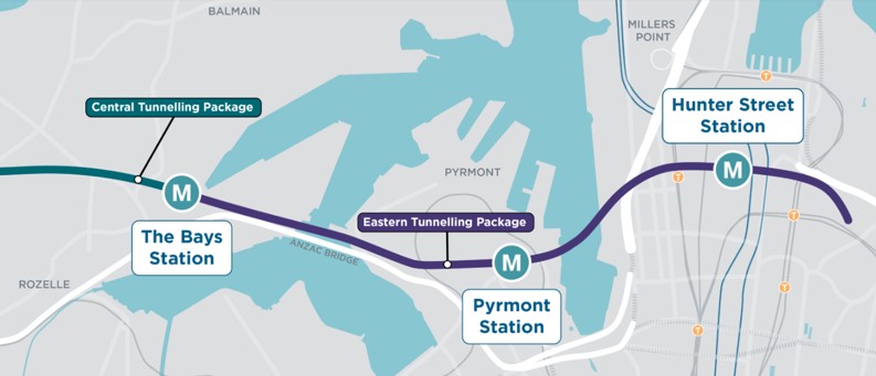 Sydney Metro West - Eastern Tunnelling Package (ETP) - JAGCON Group